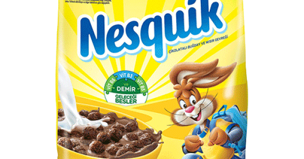 NESTLE NESQUIK COCOA WHEAT AND CORN FLAKES